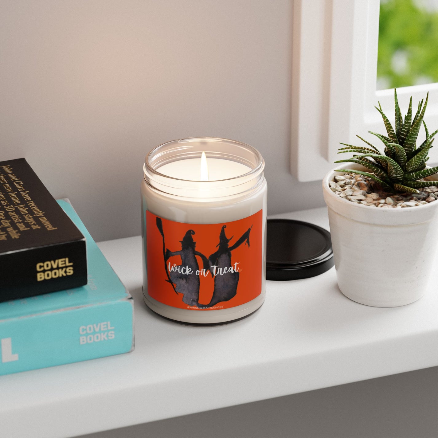 Wick or Treat® Spooky Season Soy Candle - Halloween Fall Autumn Candle ...